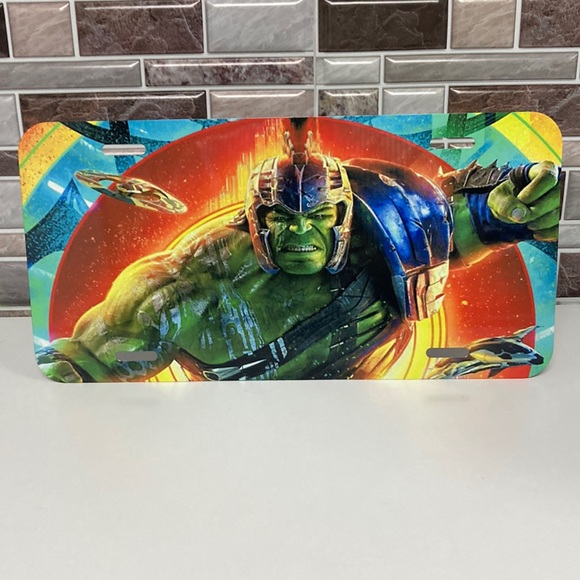 Wall Decor | Incredible Hulk License Plate | Poshmark